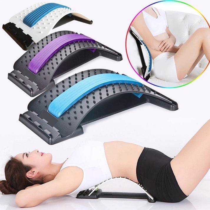 Magnetic Pressure Points Lumbar Traction Orthotic Magic Back Support S ...